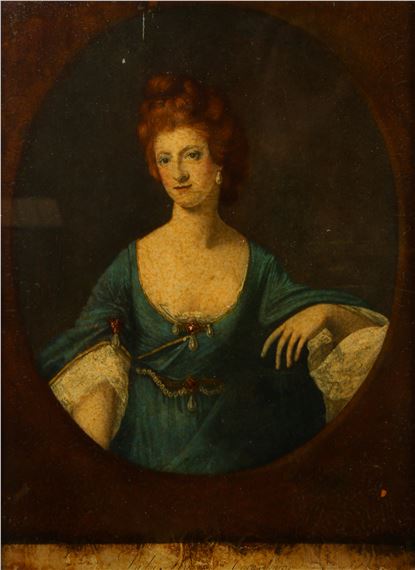 William Dickinson | Portrait of Lady Harriet Grosvenor | MutualArt