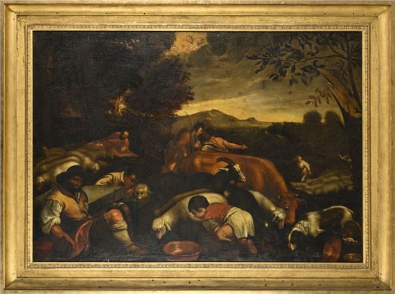 Johan Heinrich Roos | The return of the herd | MutualArt