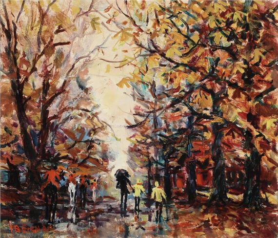 Ib Eisner | Scene from Dyrehaven | MutualArt