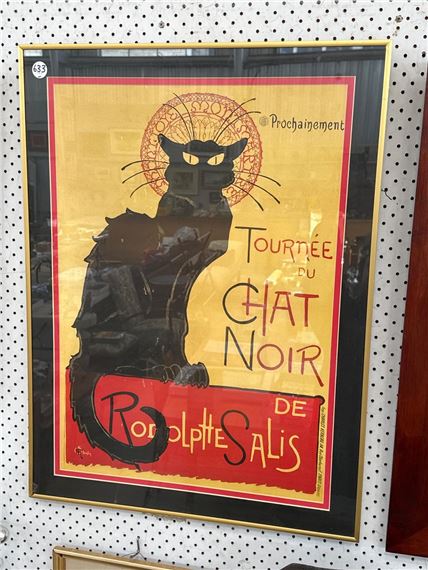 Théophile Alexandre Steinlen | TOURNEE DU CHAT NOIR ART NOUVEAU STYLE ...