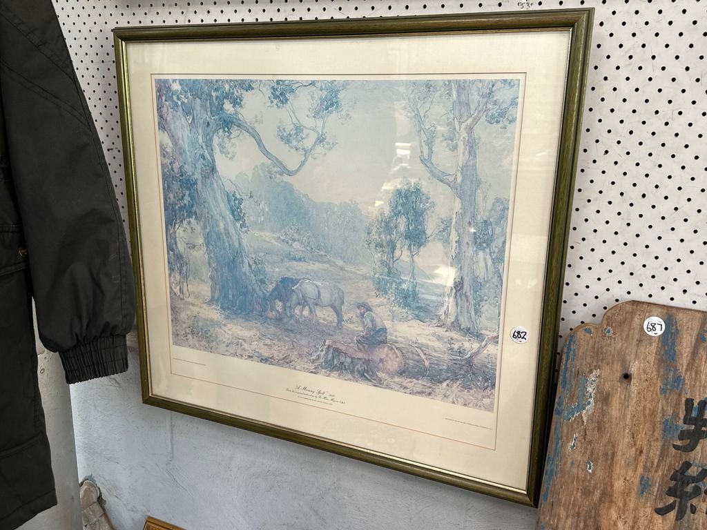 Tom Roberts | A Morning Spell | MutualArt