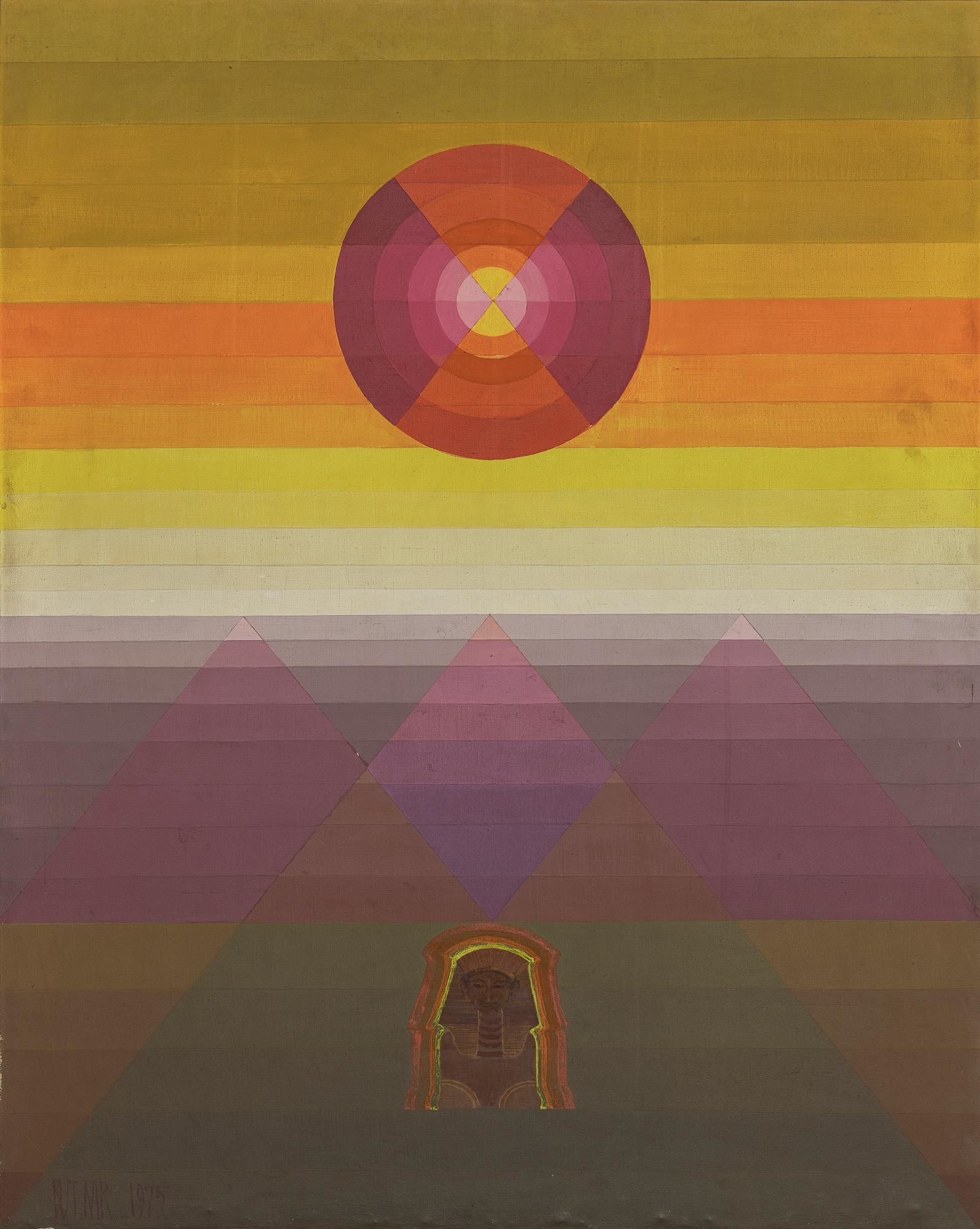 But Mochtar | Pyramid, Sphinx, and the Sun (1975) | MutualArt