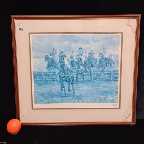 Claire Eva Burton | The Last Hurdle | MutualArt