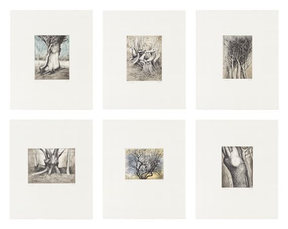 Henry Moore | Trees (Cramer 547-552) (1979) | MutualArt