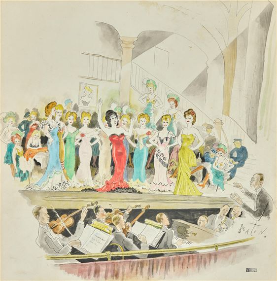 Cecil Beaton | A Broadway Fantasy | MutualArt