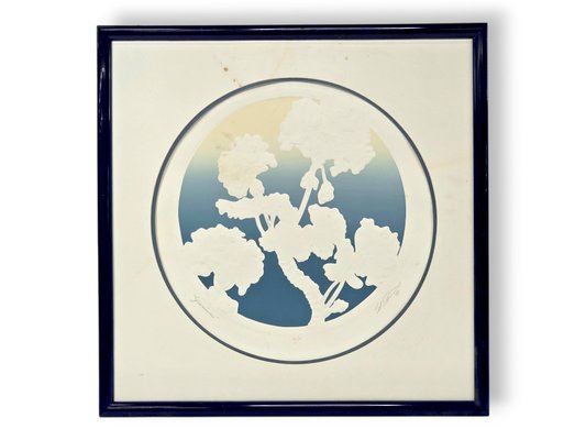 Edward Tompkins | Geranium Embossed Artist Proof | MutualArt