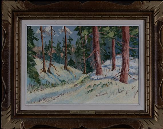 Frederick Simpson Coburn | Winter Melbourne, Quebec | MutualArt