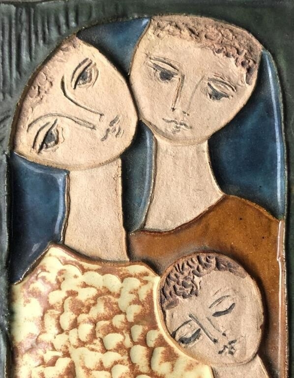 Ruth Faktorowicz | Bas-Relief Wall Tile (Early 2010s) | MutualArt