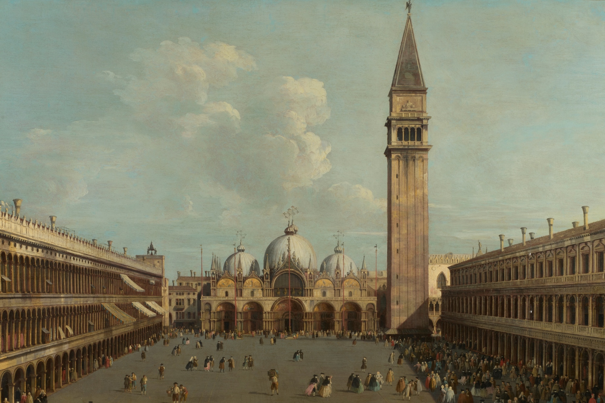 Giovanni Battista Cimaroli | Venice, the Piazza San Marco (20th Century ...