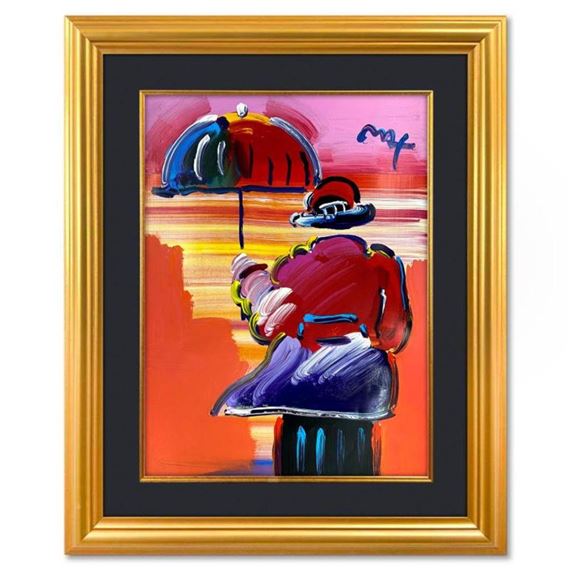 Peter Max | Umbrella Man | MutualArt