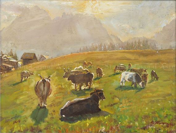 Alberto Alunni | La Croda da Lago (1930) | MutualArt