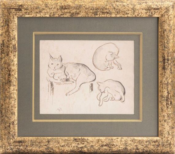 Jacques Nam | Portrait of Cats | MutualArt