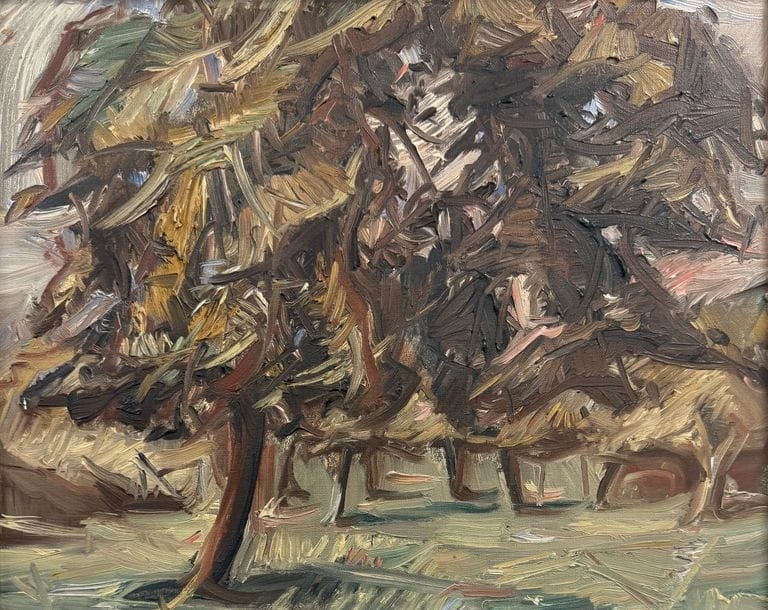 Jean Hélion | The orchard (1963) | MutualArt