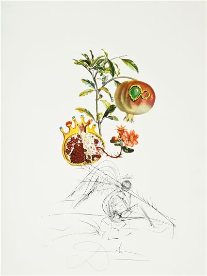 Salvador Dalí | FlorDali - Les Fruits (1969) | MutualArt