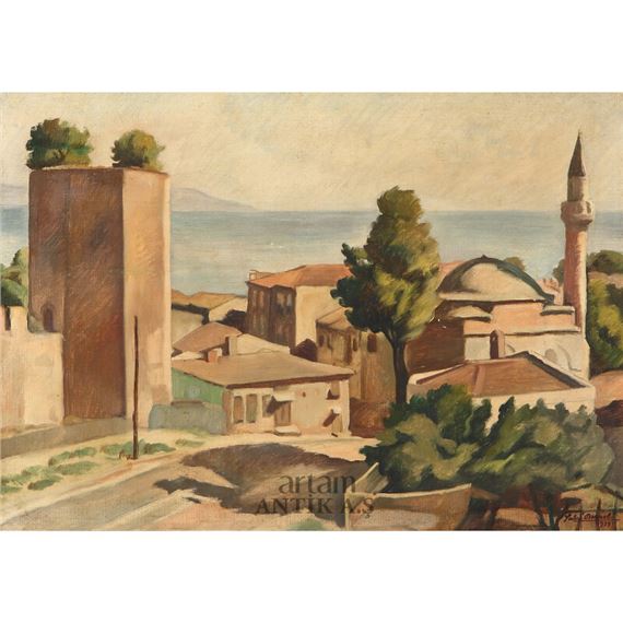 Sabri Berkel | Peyzaj (1939) | MutualArt