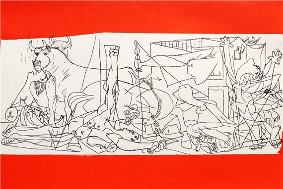 Pablo Picasso | Study for Guernica (1937) | MutualArt
