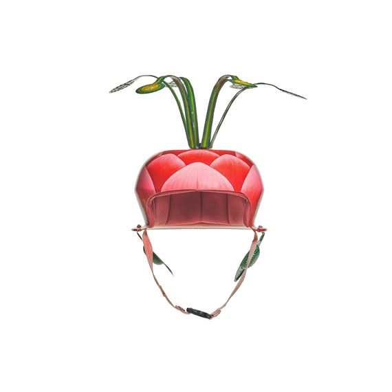 Adeela Suleman | Pink Lotus Helmet | MutualArt