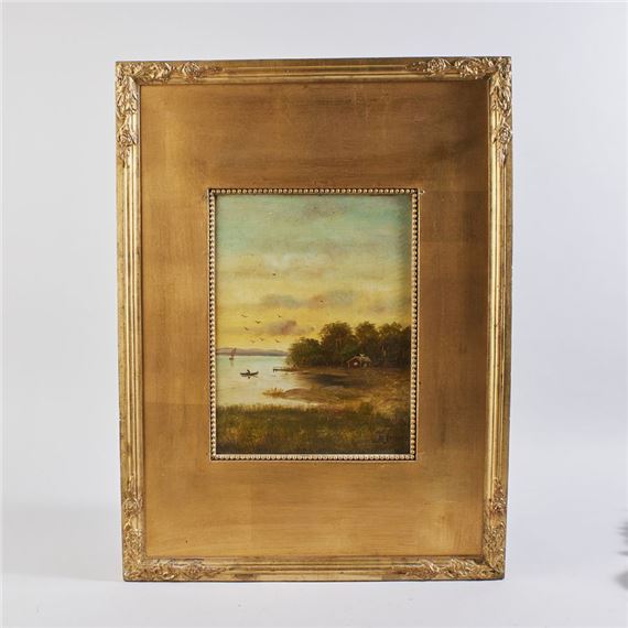 Anshelm Dahl | Stuga vid vatten | MutualArt