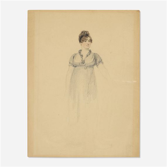 Henry Edridge | Portrait of a Lady (1800) | MutualArt