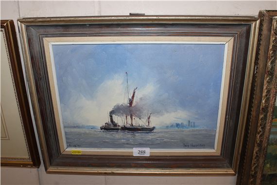 Ian Harrison | Thames Barge and Steam Tug | MutualArt