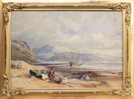 Samuel Phillips Jackson | COAST SCENE (1859) | MutualArt