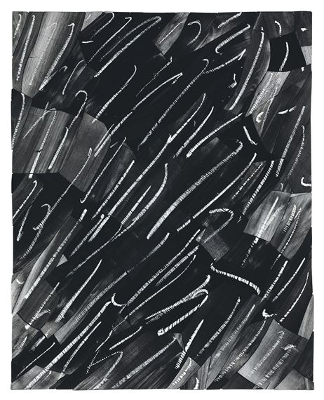 Lee Bae | Issu du Feu · Ks 7 White Line (2021) | MutualArt