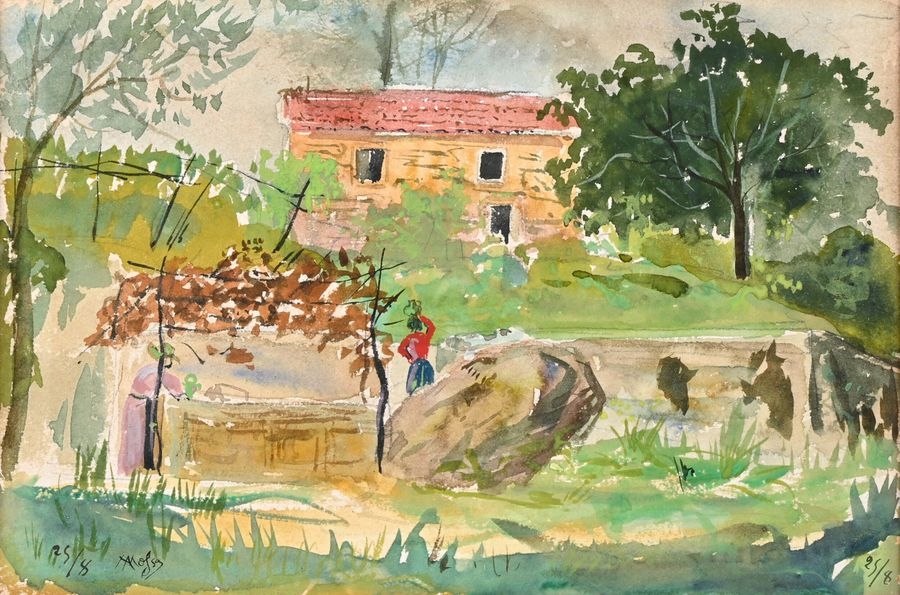 Alexis Mossa | House and garden | MutualArt