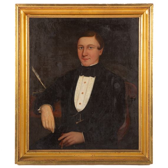 American School, 18th Century | Portrait of a Gentleman | MutualArt