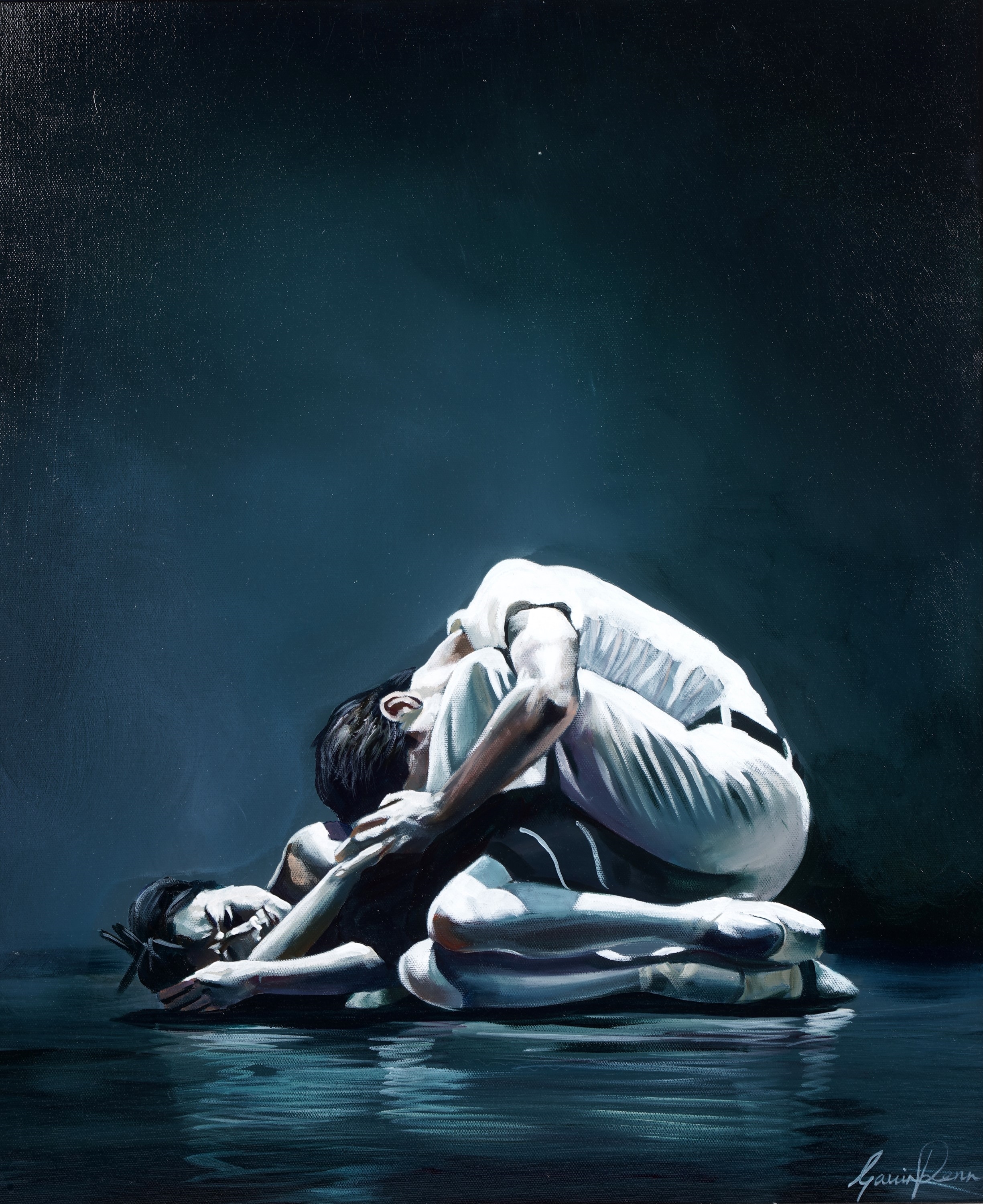 Gavin Penn | The dancers embrace | MutualArt