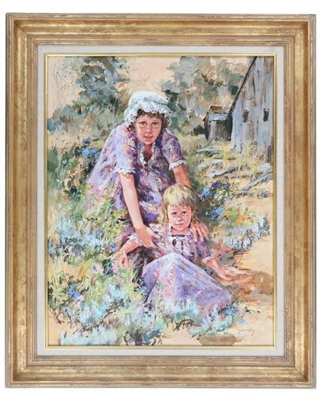 Jessica Zemsky | Original Oil On Canvas (1970s - 1980s) | MutualArt