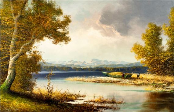 Hans Wagner | River Landscape | MutualArt