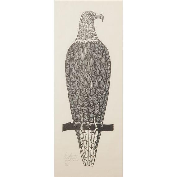 Jacques Hnizdovsky | Bald Eagle (1969) | MutualArt
