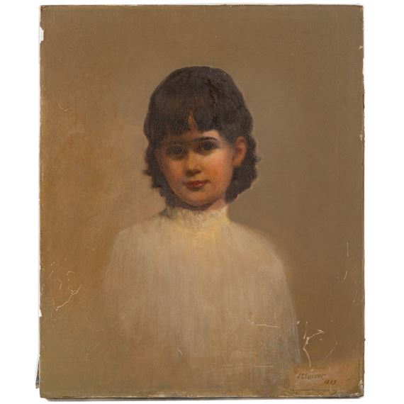 John Singer Sargent | Study of a Young Girl | MutualArt