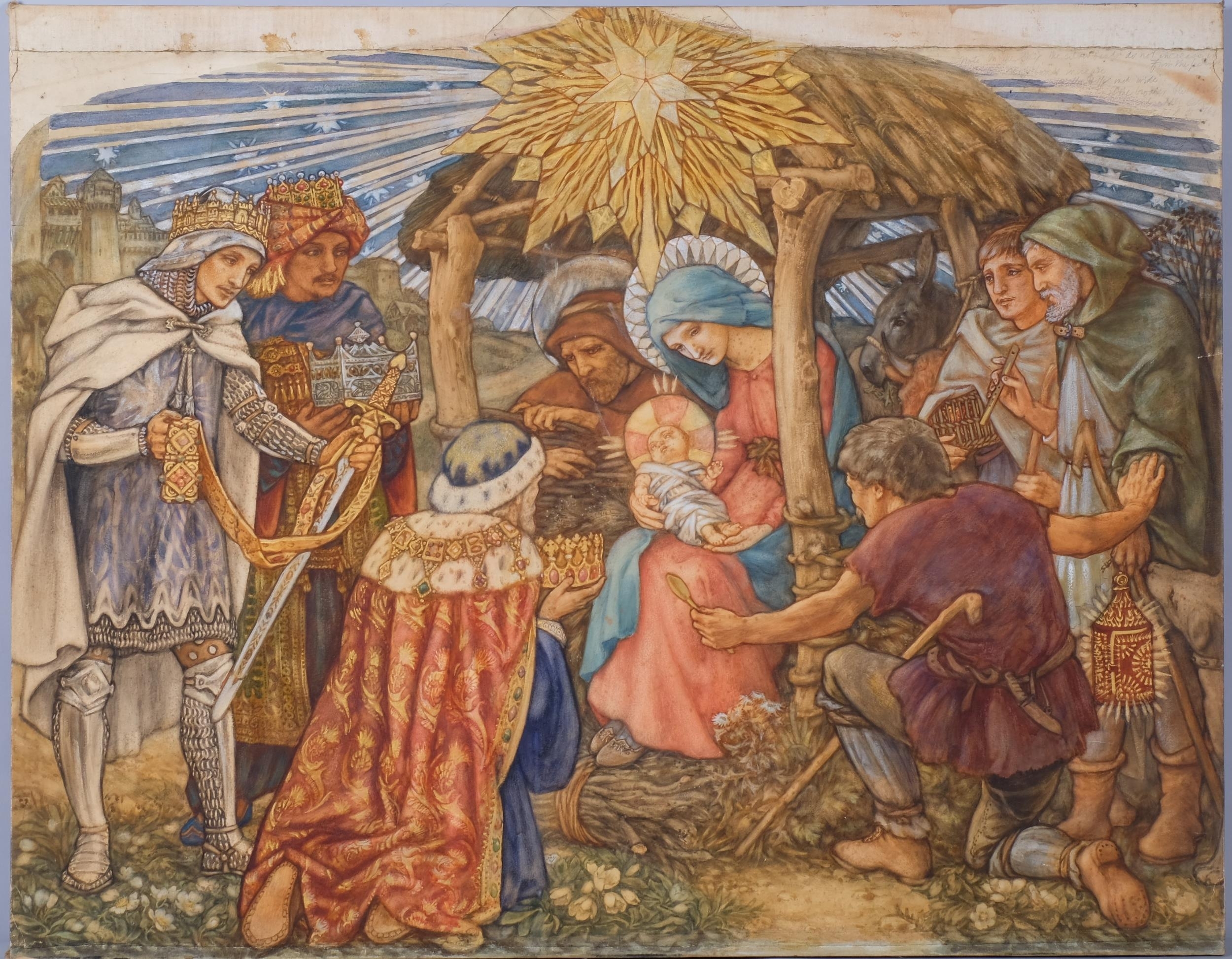 Pre-Raphaelite School | Nativity scene | MutualArt