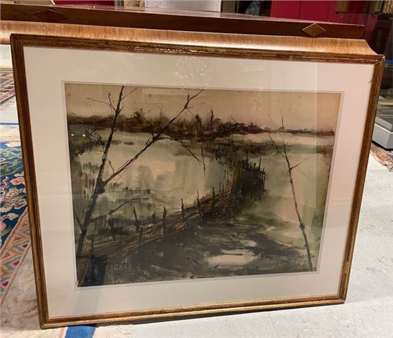Pierre Letellier | Les marais de la touques | MutualArt