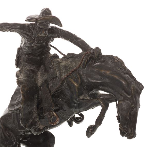 Frederic Remington | Bronco Buster | MutualArt