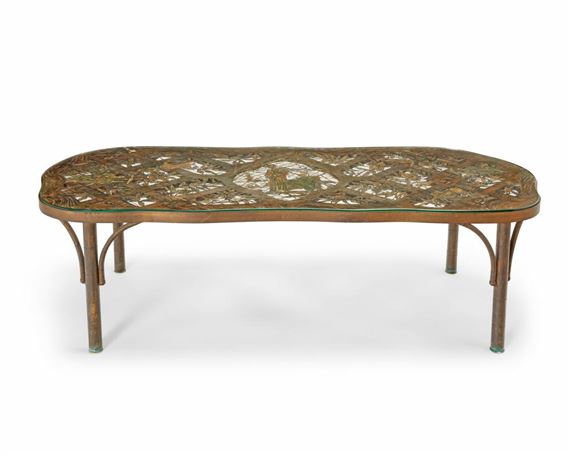 Philip & Kelvin LaVerne | A 'Fragonard Pierced' coffee table from the ...