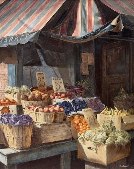 Rudi Reichardt | Kensington Market (1973) | MutualArt