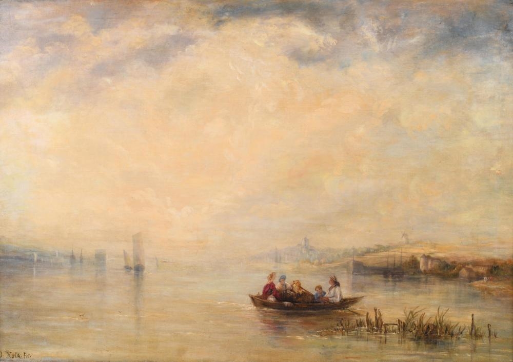 Johannes Frederik Hulk I | EMBOUCHURE DE RIVIERE - RIVER ESTUARY ...