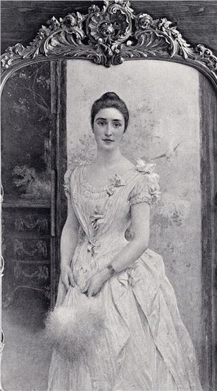 Louis-Joseph-Raphaël Collin | Ready for the Ball (1890) | MutualArt