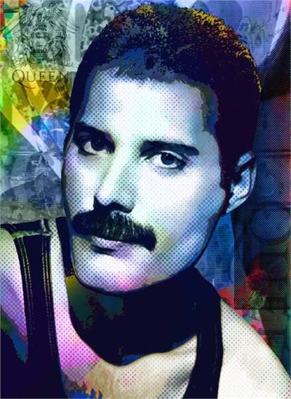 Vincent Sabatier | Freddie Mercury | MutualArt