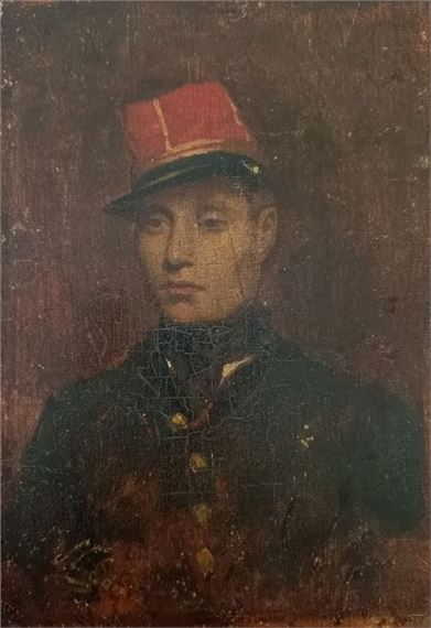 Pierre Charles Comte | Portrait de militaire | MutualArt