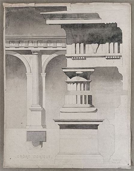 Michel Cuminal | Doric Order (1916) | MutualArt