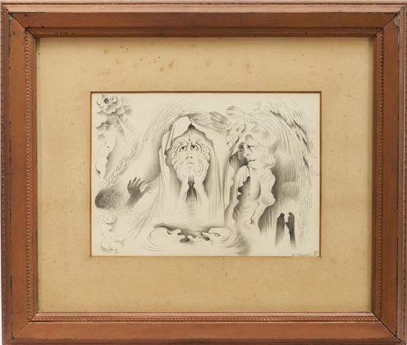 Francis Plummer | Abstract figures (1949 - 1952) | MutualArt