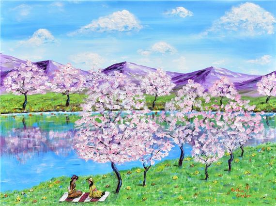 Arthur Kinslow | Cherry Blossoms II | MutualArt