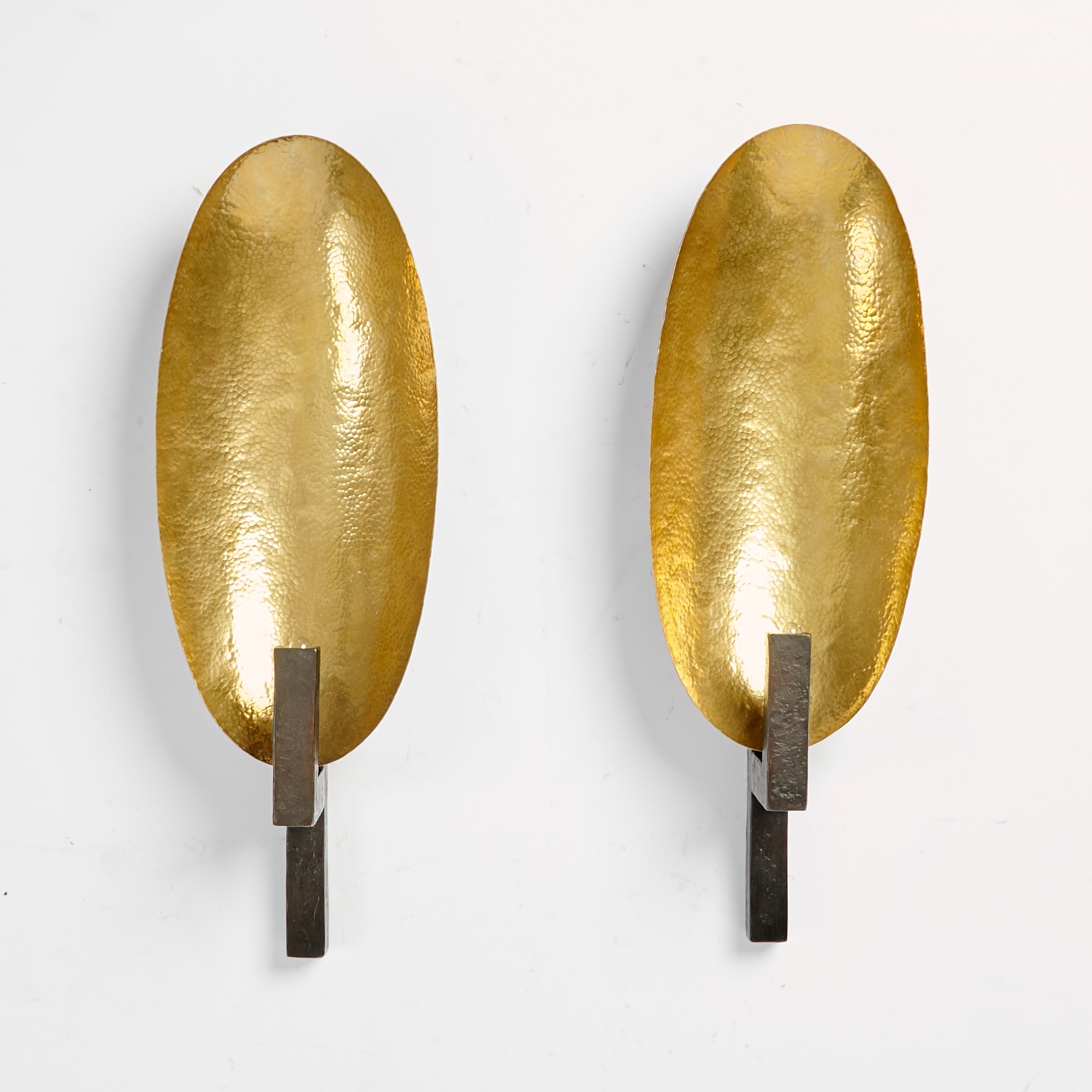 Hervé van der Straeten | Pair of Hervé van der Straeten Parcel Gilt ...