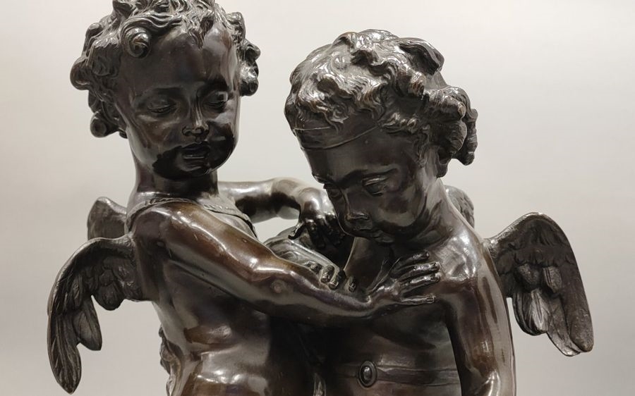 Étienne-Maurice Falconet | Lovers disputing a heart | MutualArt