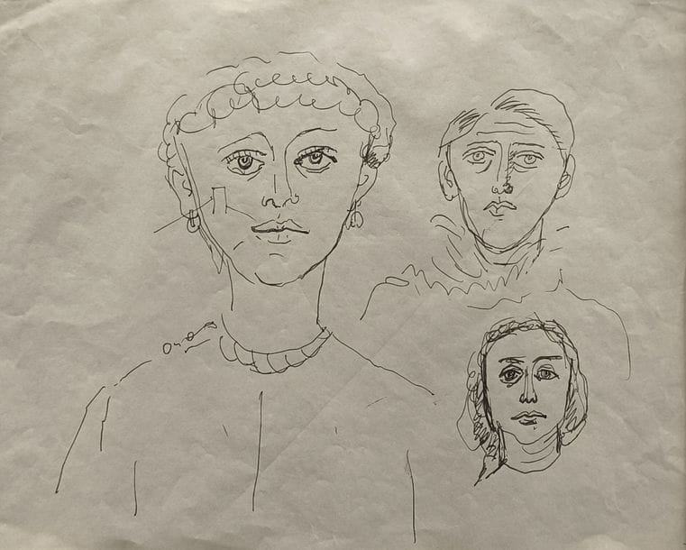 Pierre Tal-Coat | Study of Faces | MutualArt