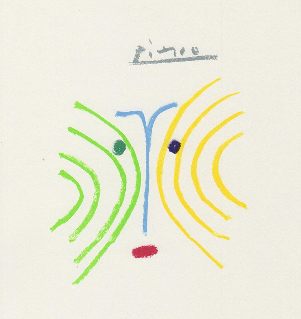 Pablo Picasso | Abstract Face (1968) | MutualArt