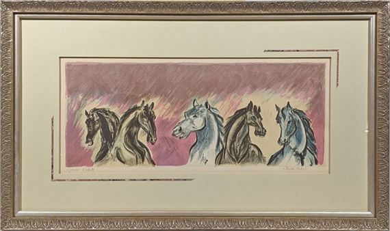 Claude Tabet | Les chevaux | MutualArt